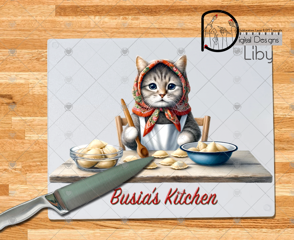 BABUSHKA Cat Flex Sublimation PNG Design – Digital Designs by Liby