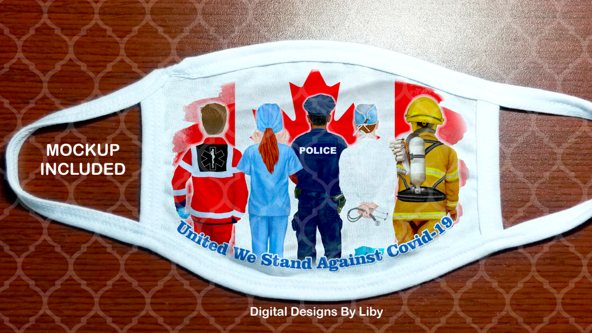 FIRST RESPONDERS UNITED - CANADIAN VERSION – Digital Designs by Liby