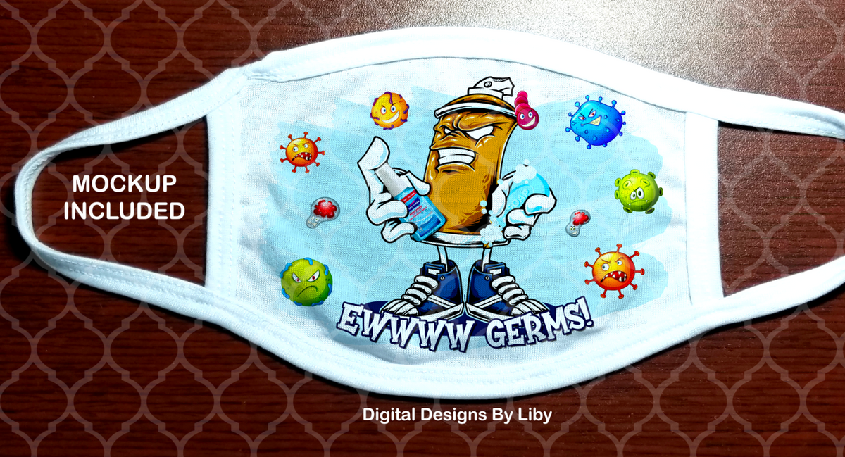 EWWW GERMS – Digital Designs by Liby