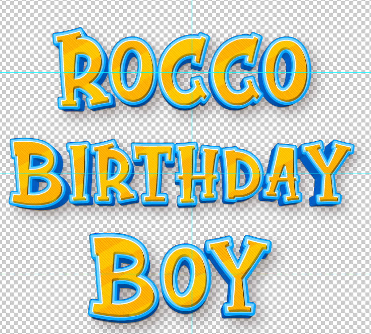 ROCCO BIRTHDAY BOY – Digital Designs by Liby