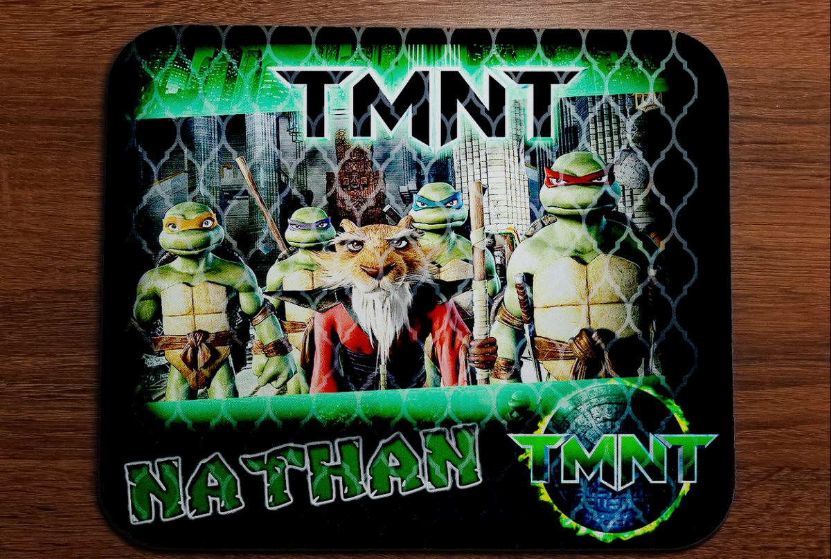 TMNT MOUSE PAD ONLY DESIGN – Digital Designs by Liby